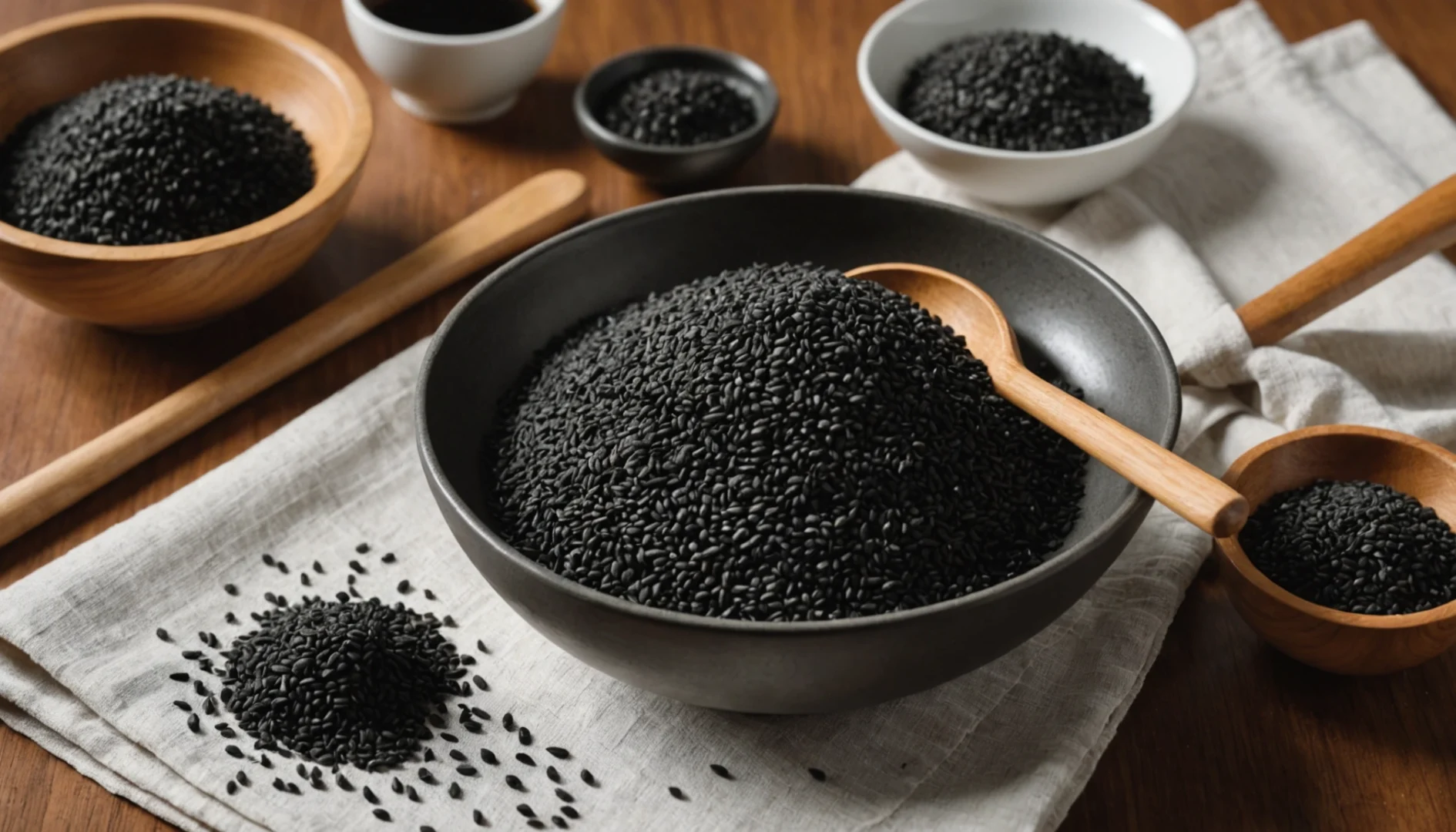 Découvrez le sésame noir : l'ingrédient secret culinaire